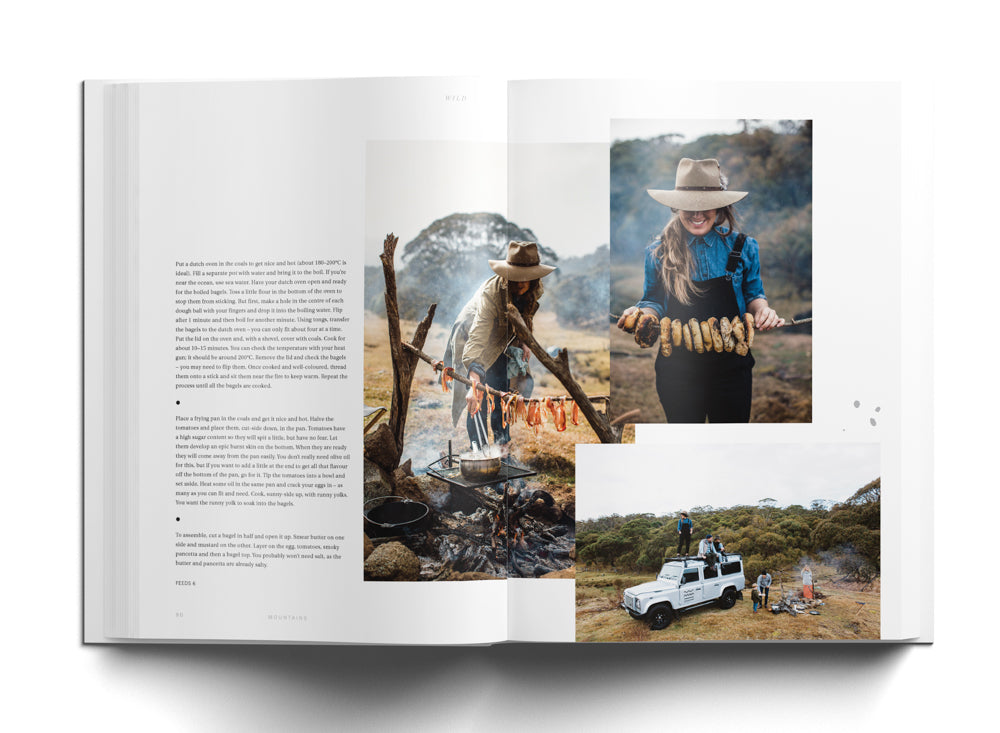 WILD Adventure Cookbook by Sarah Glover - First addition